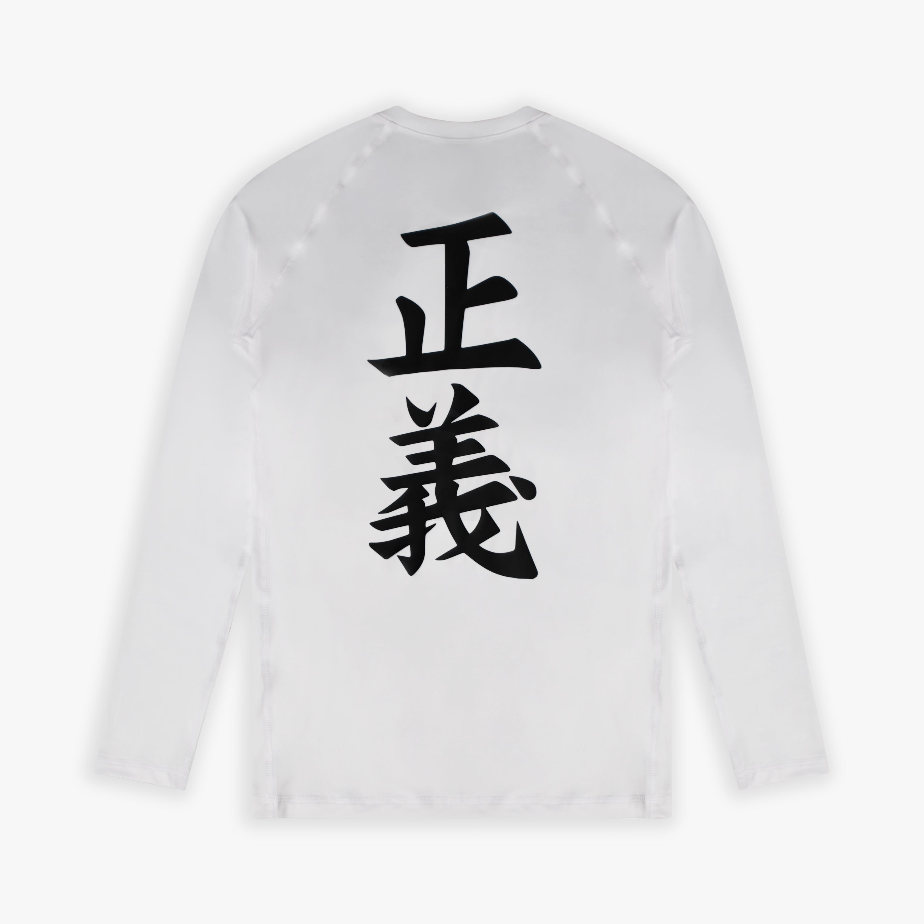 Justice Compression Long Sleeve in White