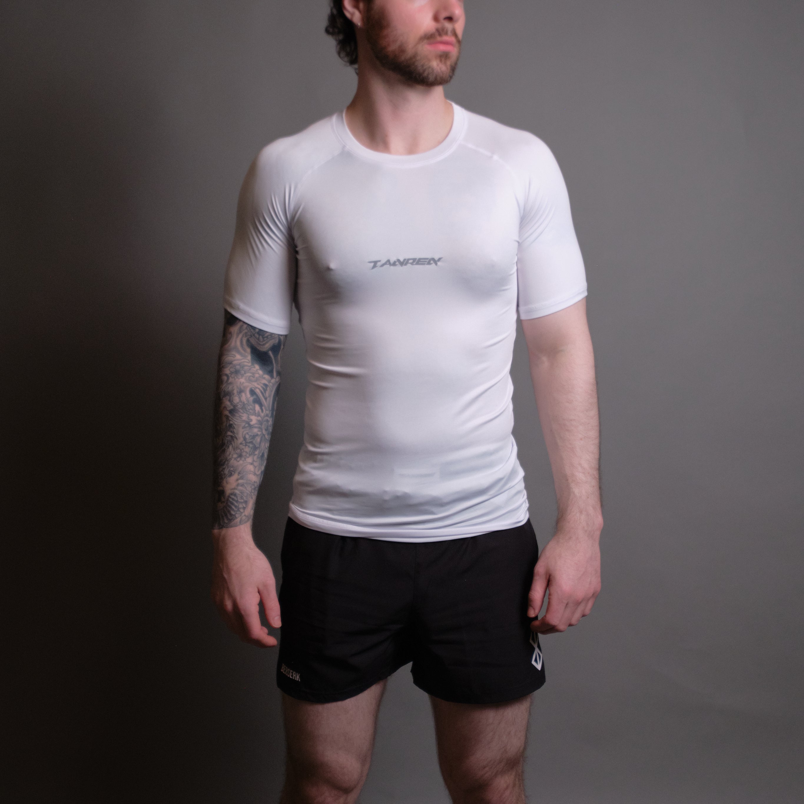 Berserk Compression Short Sleeve in White
