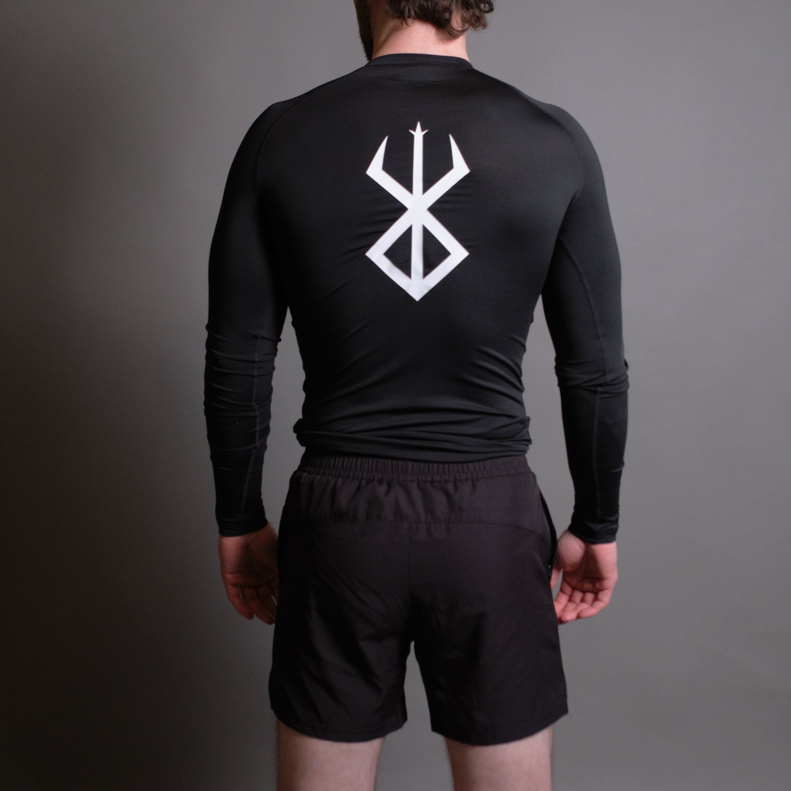 Berserk Compression Long Sleeve in Black