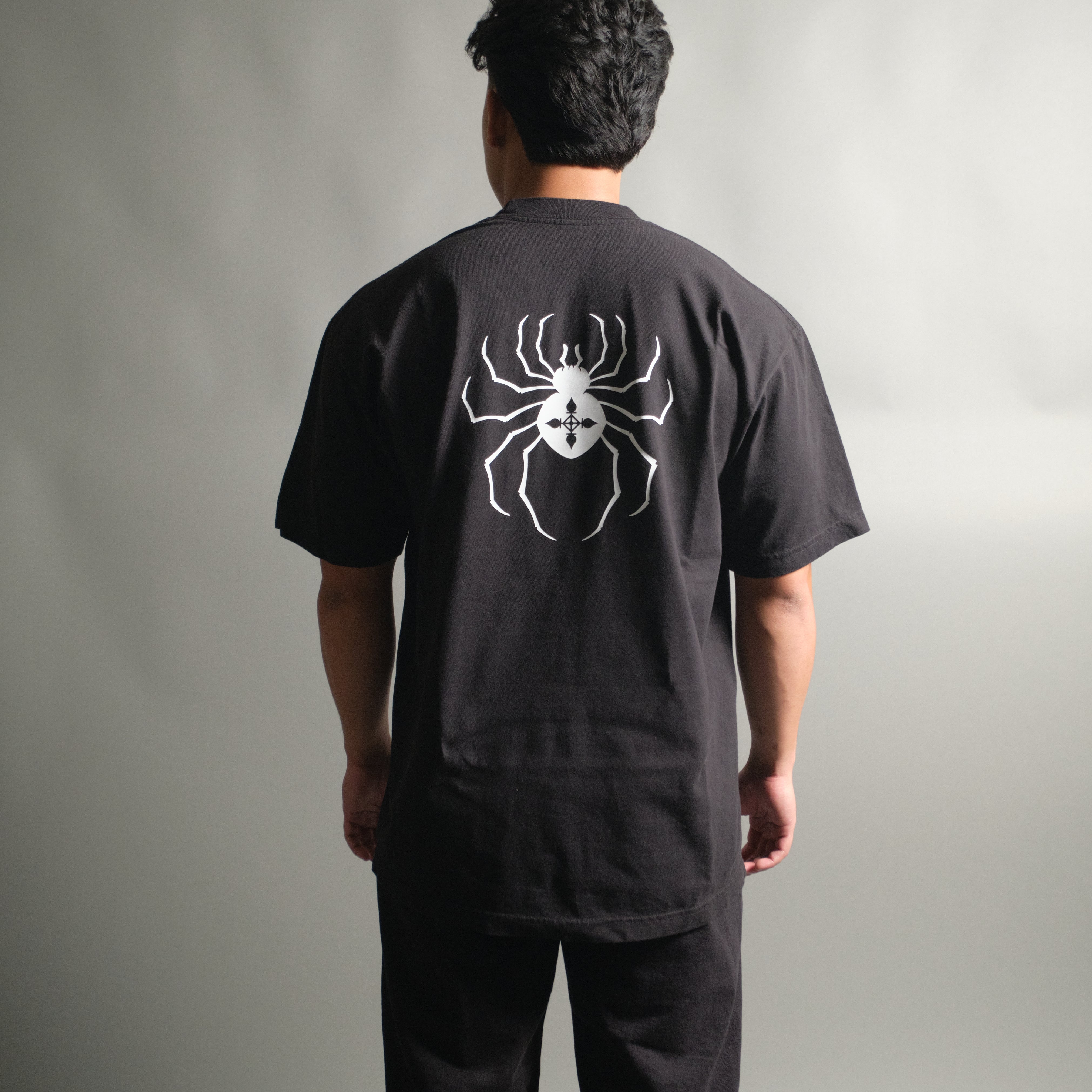 Chrollo Spider Oversized Tee in Black
