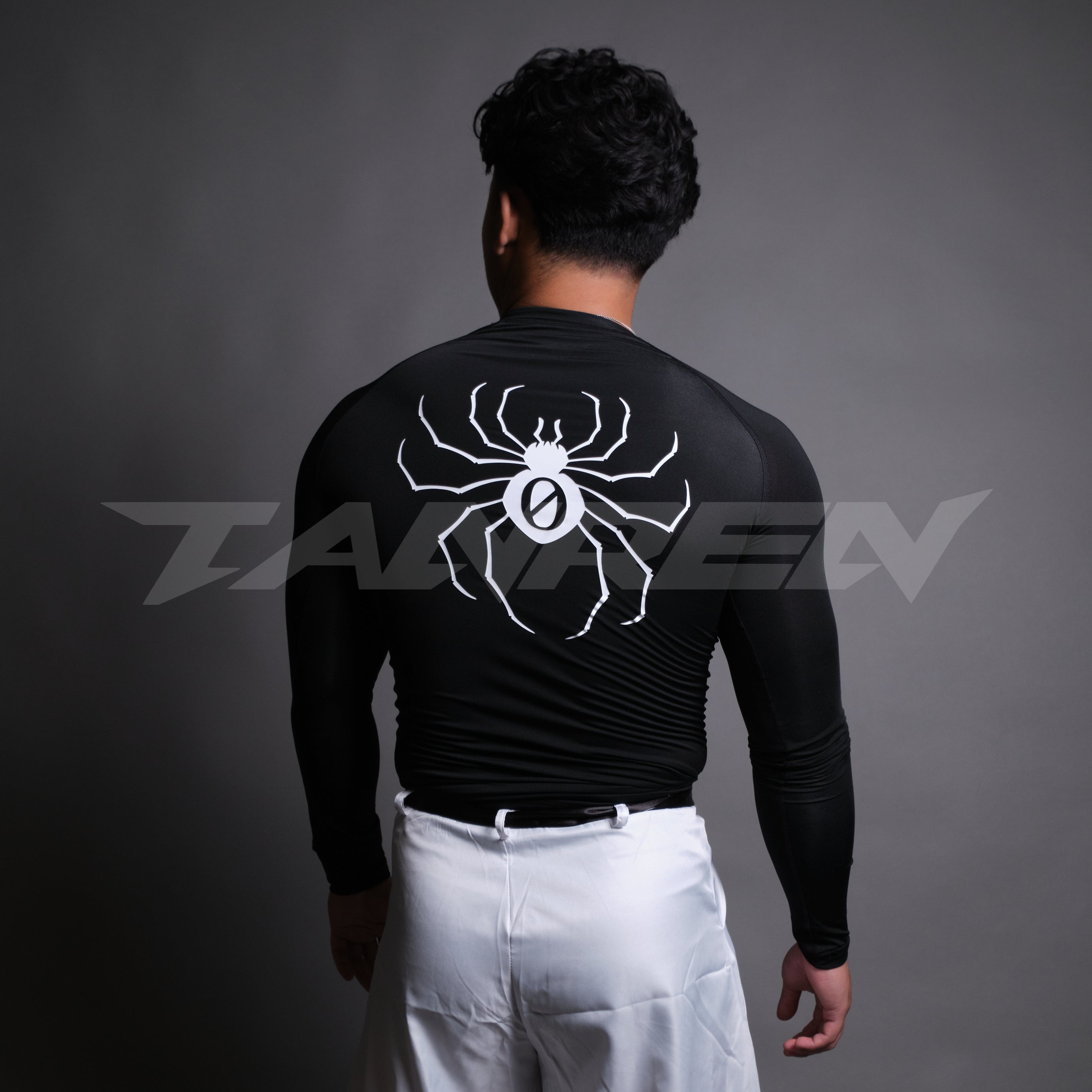 Spider 0 Compression Long Sleeve in Black